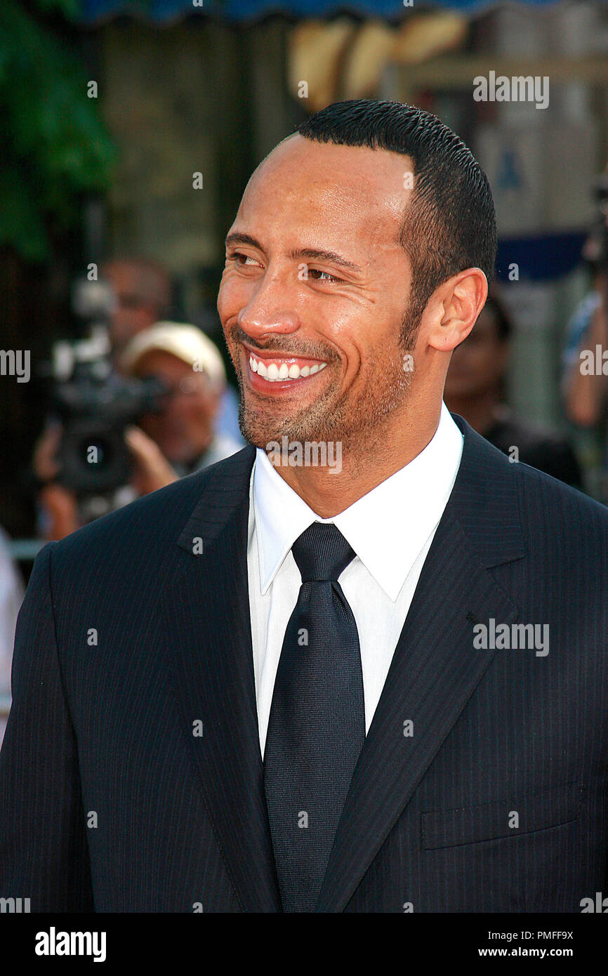 "Get Smart" Premiere Dwayne Johnson 6-16-2008 / Mann Village Theatre ...