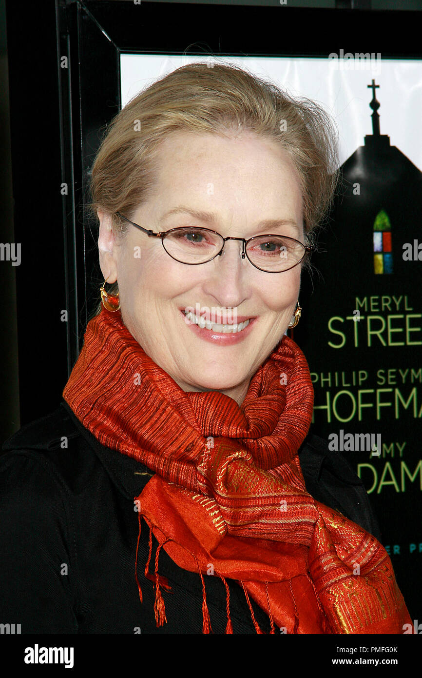 "Doubt" Premiere Meryl Streep 10-30-2008 / ArcLight Theater / Hollywood ...