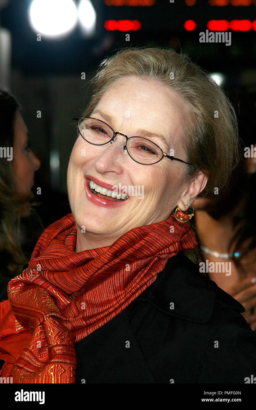 "Doubt" Premiere Meryl Streep 10-30-2008 / ArcLight Theater / Hollywood ...