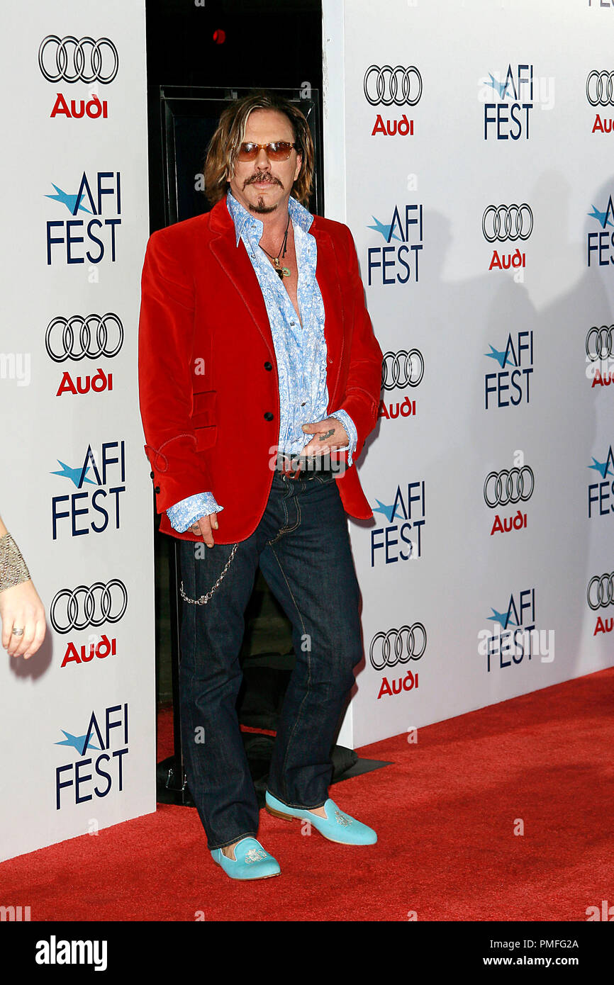 The Wrestler Premiere Mickey Rourke 11-6-2008 / Grauman's Chinese ...