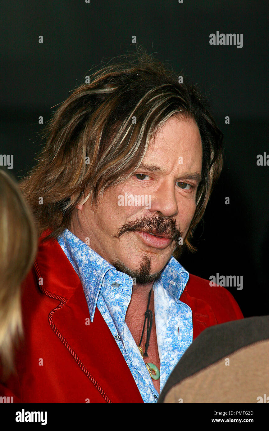 "The Wrestler" Premiere Mickey Rourke 11-6-2008 / Grauman's Chinese ...