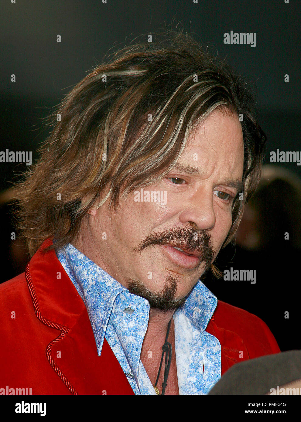 Mickey Rourke Iron Man 2 Hair