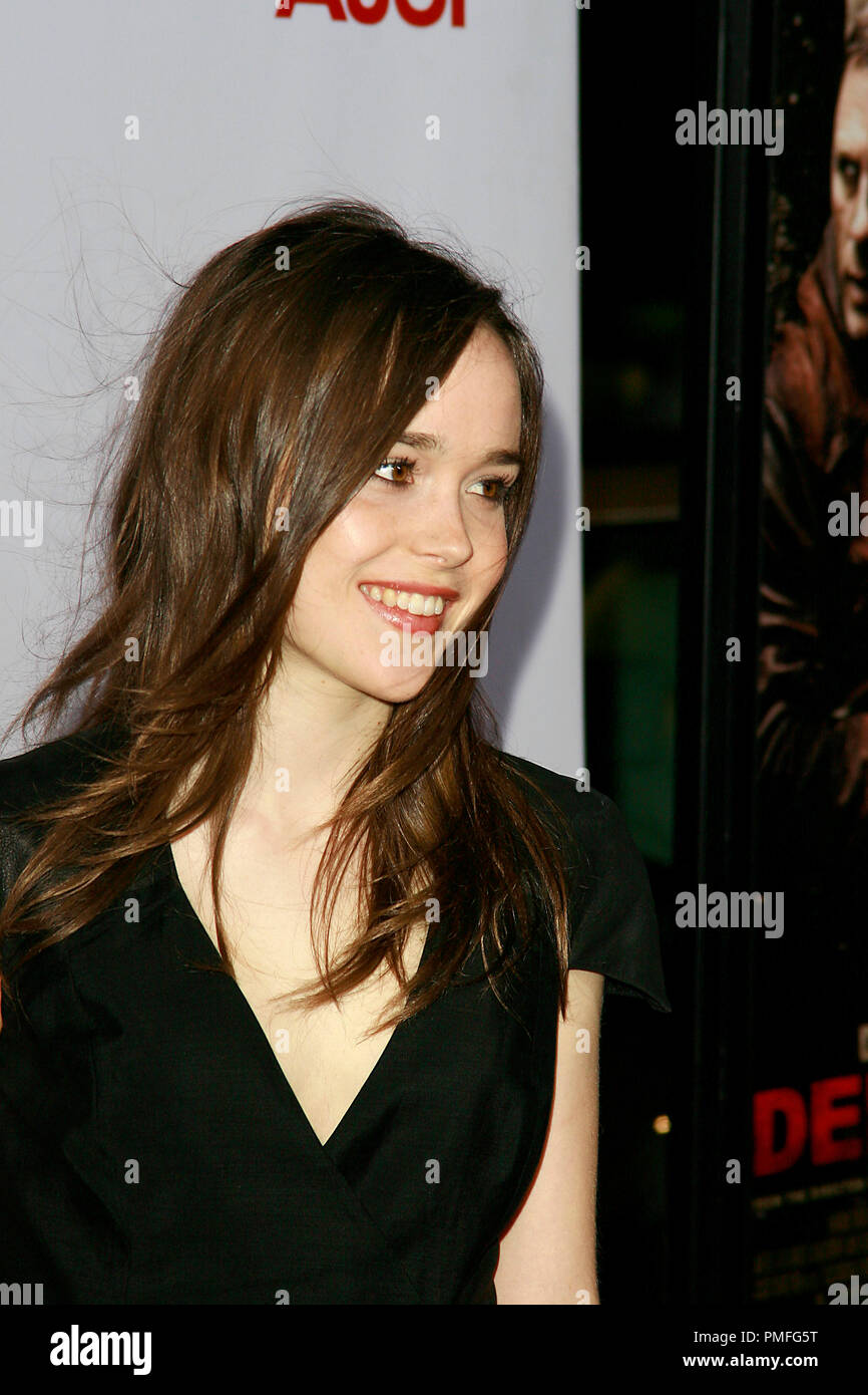 Defiance Premiere Ellen Page 11-9-2008 / Cinerama Dome ArcLight Theater ...
