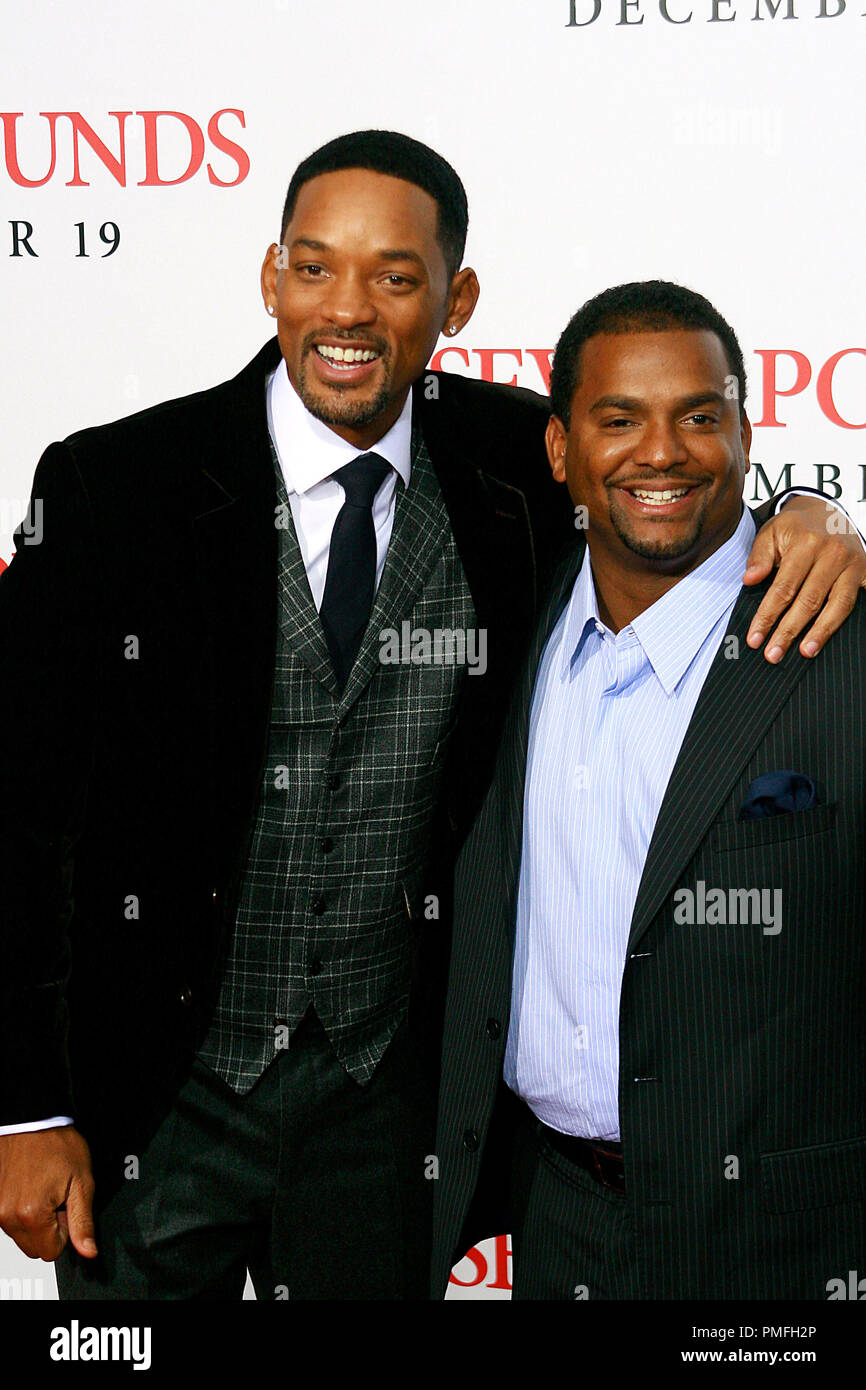 "Seven Pounds" Premiere Will Smith, Alfonso Ribeiro 12-16-2008 / Mann's ...