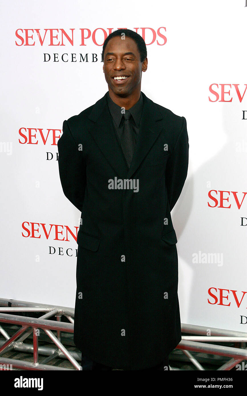 Seven Pounds Premiere Isaiah Washington 12-16-2008 / Mann's Village ...