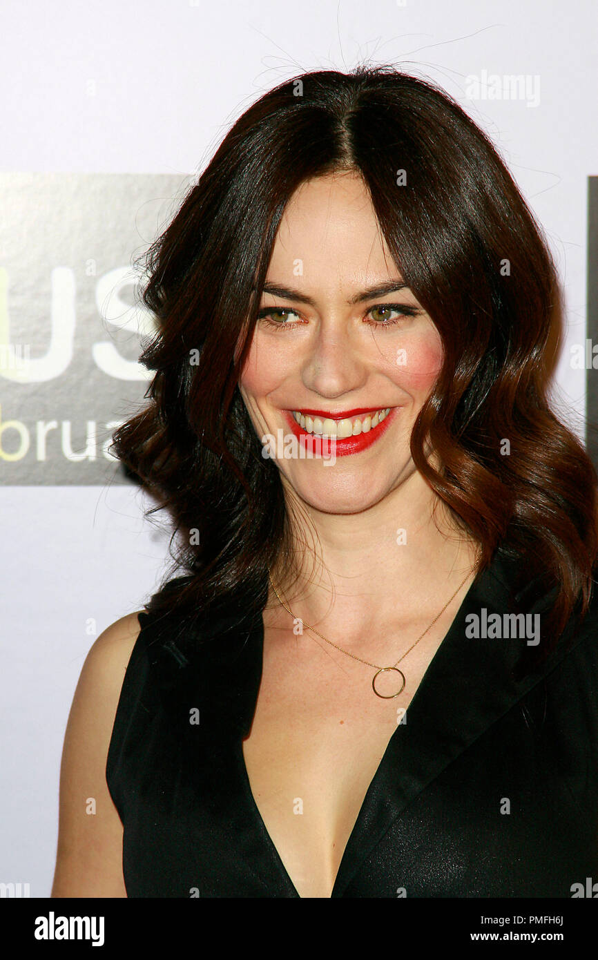 "Push" Premiere Maggie Siff 1-29-2009 / Mann's Village Theater ...