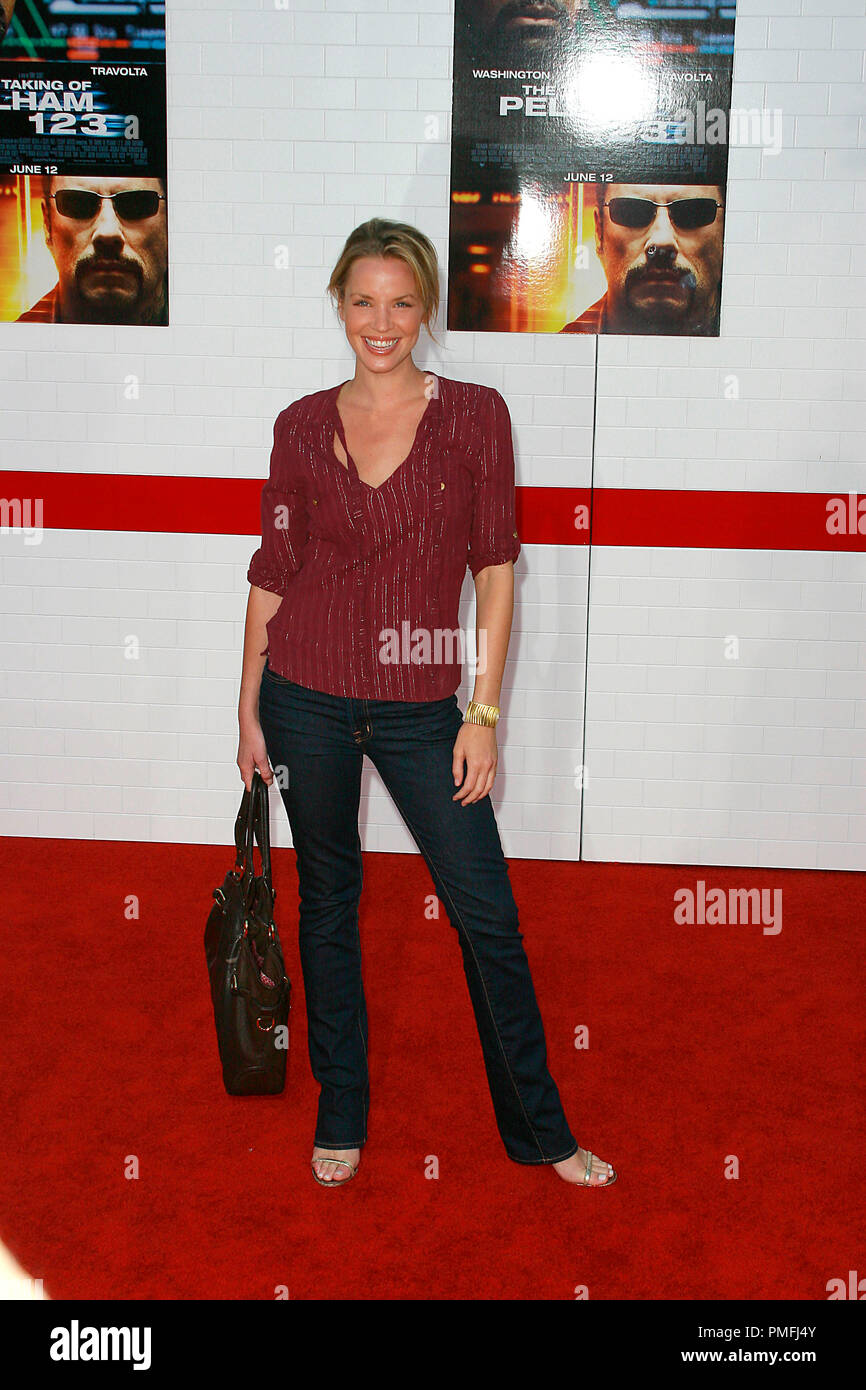 Ashley Scott at the Premiere of Columbia Pictures' "The Taking of ...