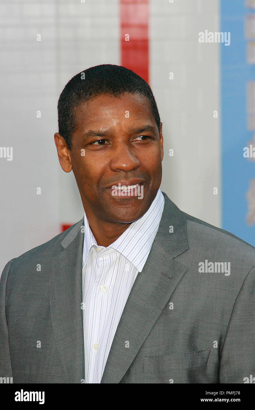 Denzel Washington at the Premiere of Columbia Pictures' "The Taking of ...