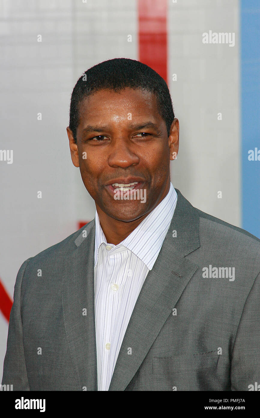 Denzel Washington at the Premiere of Columbia Pictures' "The Taking of ...