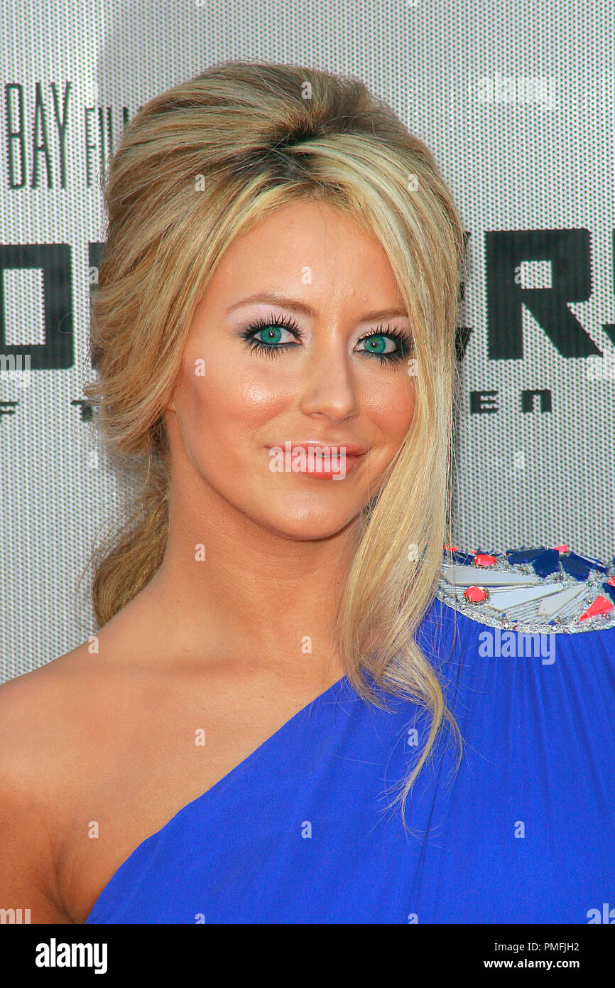 Aubrey O'Day at the Premiere of DreamWorks / Paramount's "Transformers ...