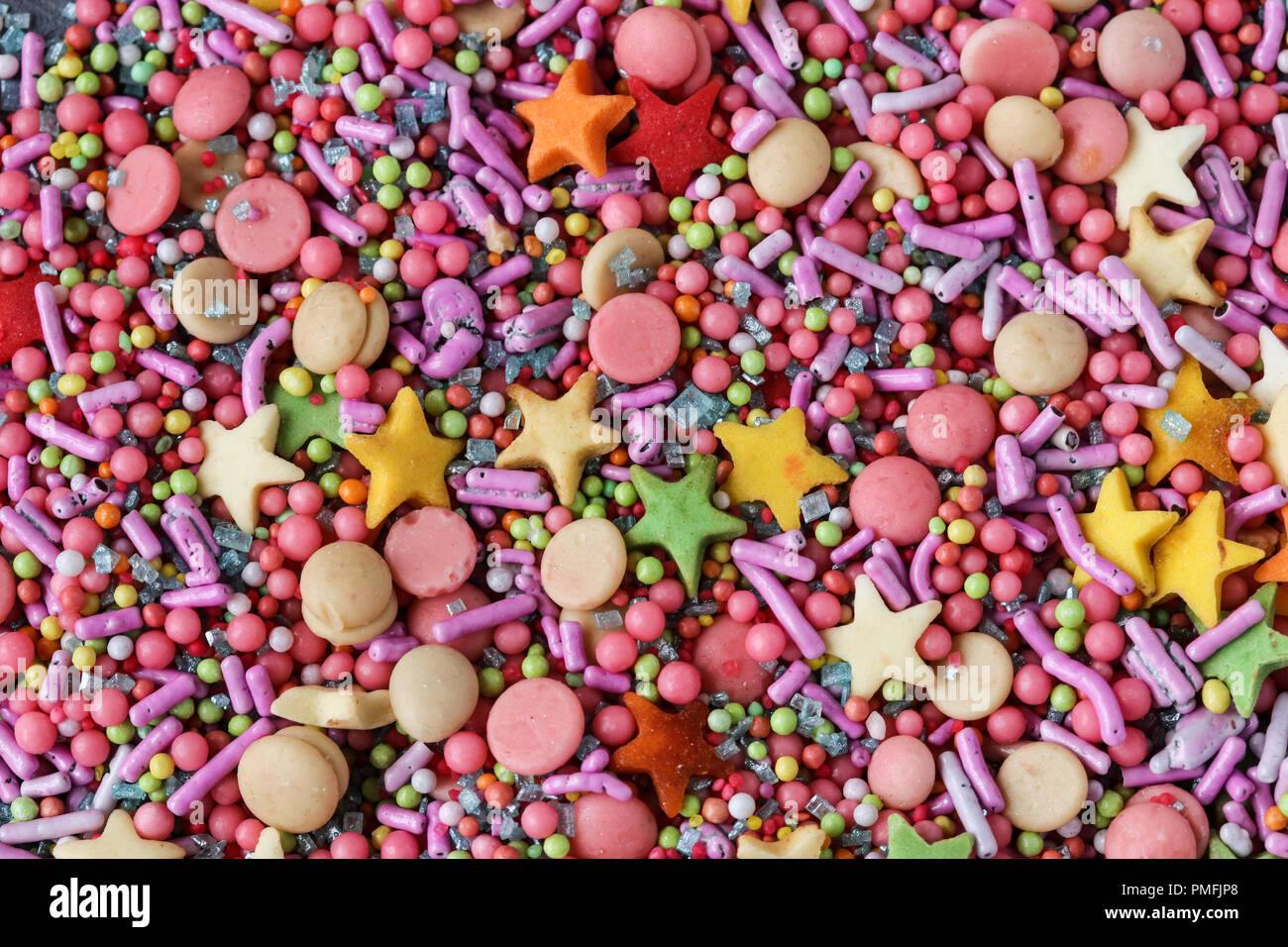Colorful sprinkles cake decoration hi-res stock photography and images ...