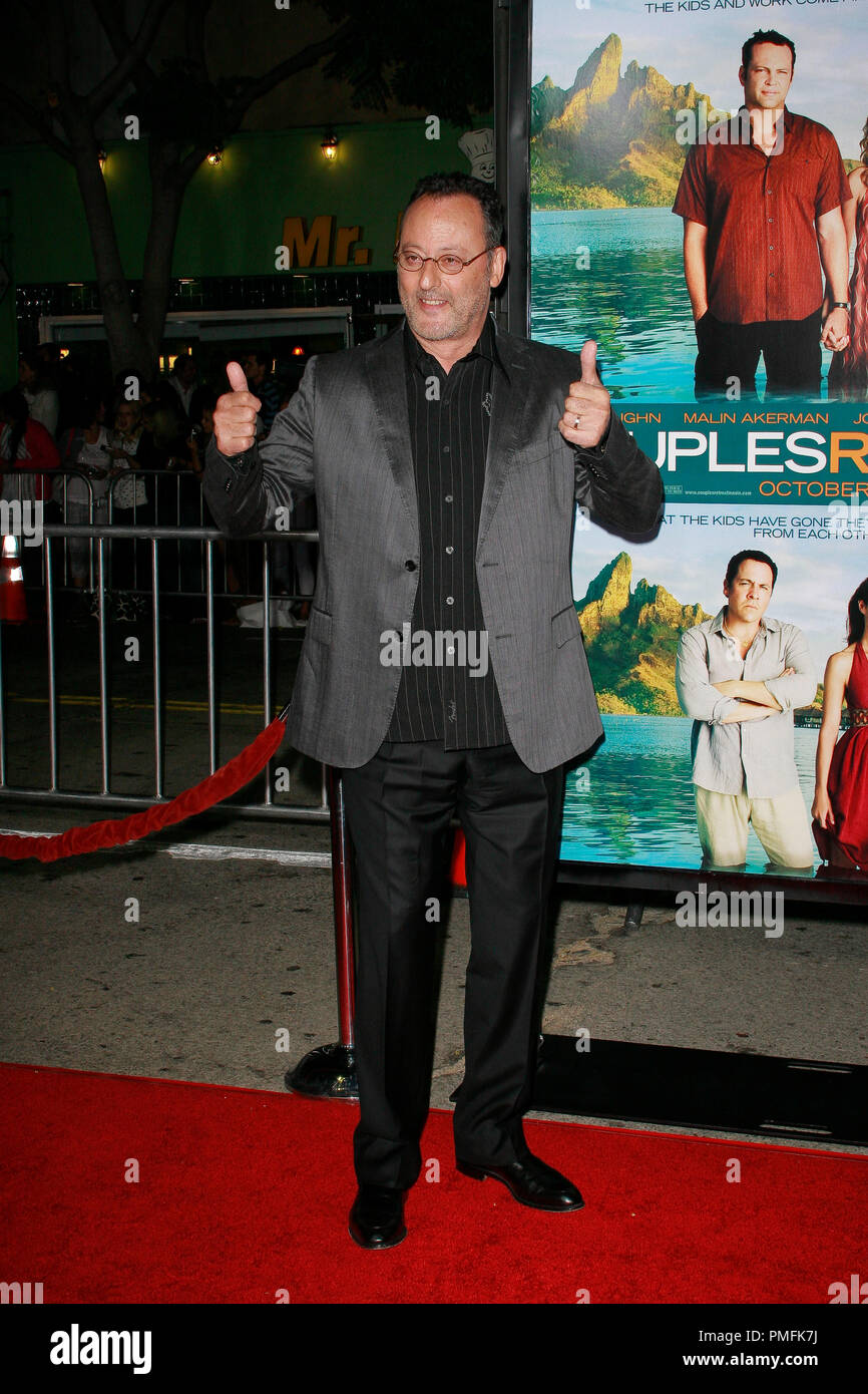 Jean Reno at Universal Pictures' "Couples Retreat" Premiere. Arrivals ...