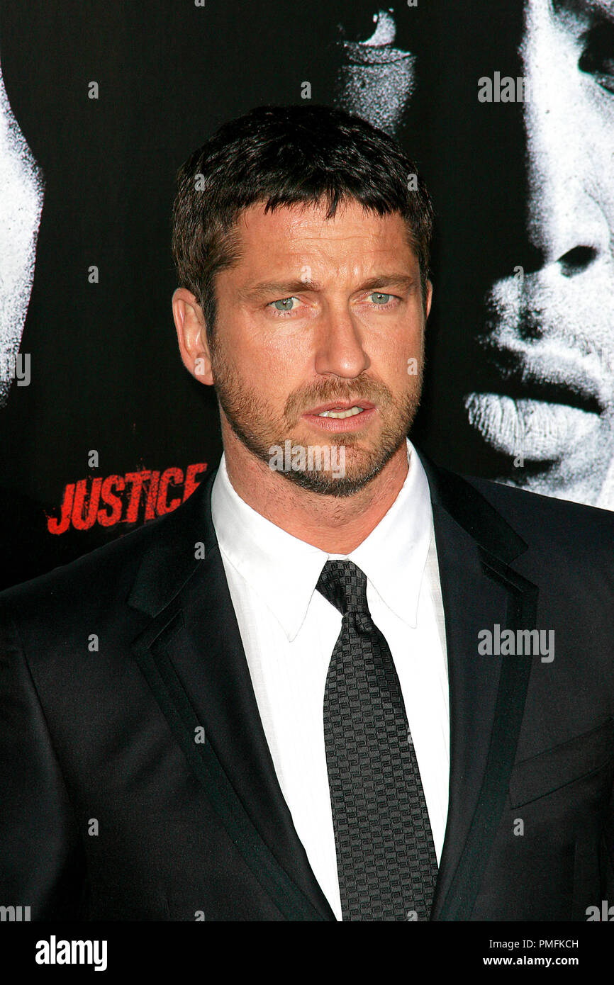 Gerard Butler at the Premiere of Overture Films' "Law Abiding Citizen ...