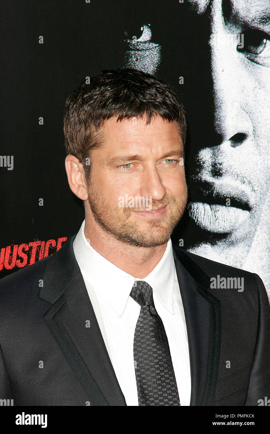 Gerard Butler at the Premiere of Overture Films' "Law Abiding Citizen ...