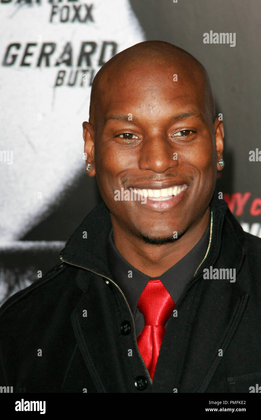 Tyrese at the Premiere of Overture Films' "Law Abiding Citizen ...