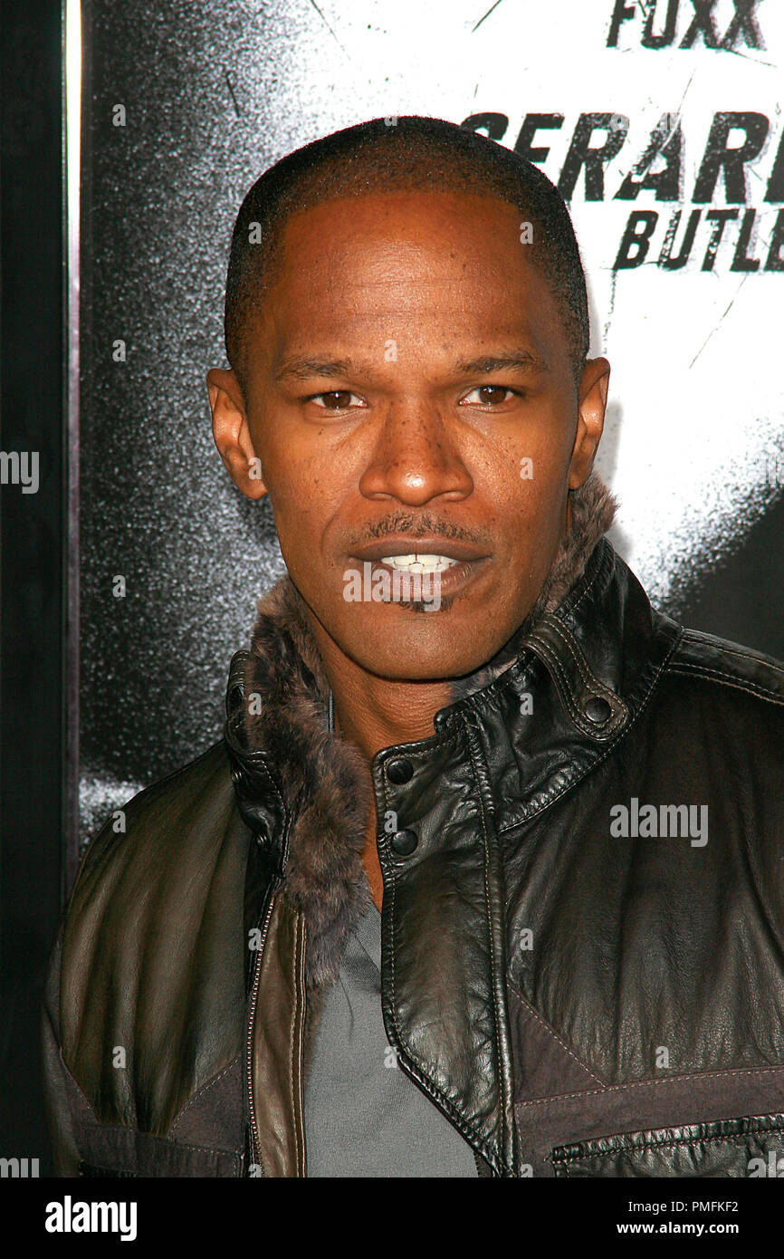 Jamie Foxx at the Premiere of Overture Films' "Law Abiding Citizen ...