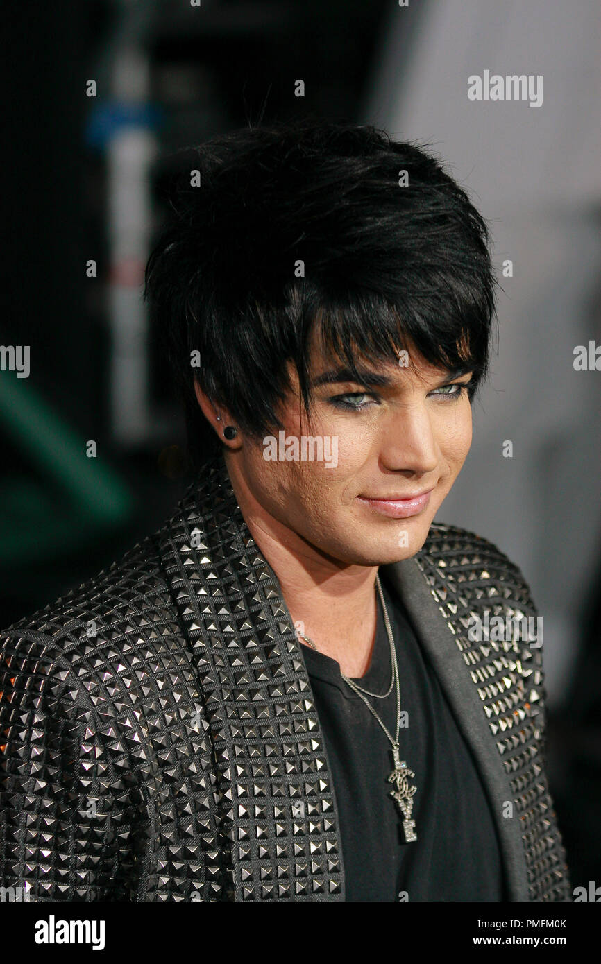 Adam Lambert at the Premiere of Columbia Pictures "2012". Arrivals held ...