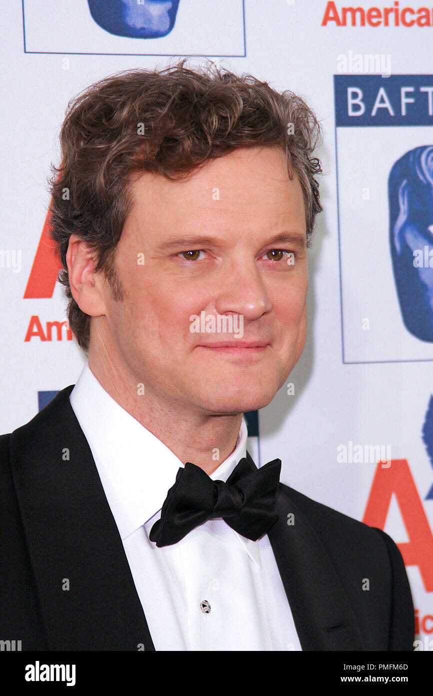 Colin Firth at the 18th Annual BAFTA/LA Britannia Awards. Arrivals held ...