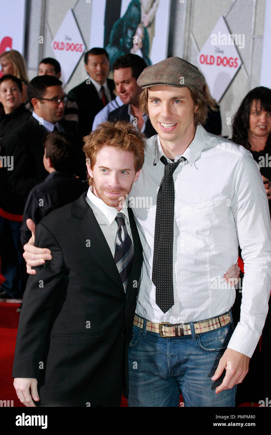 Seth Green and Dax Shepard at the Premiere of Walt Disney Pictures ...