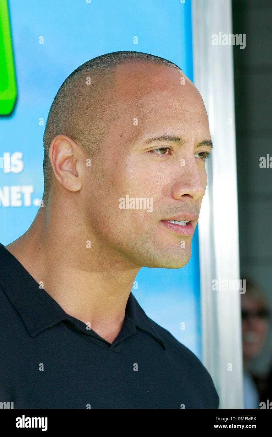 Dwayne Johnson at the Premiere of Columbia Pictures' "Planet 51 ...
