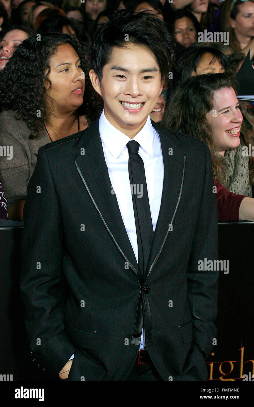 Justin Chon at Summit Entertainment's "The Twilight Saga: New Moon ...