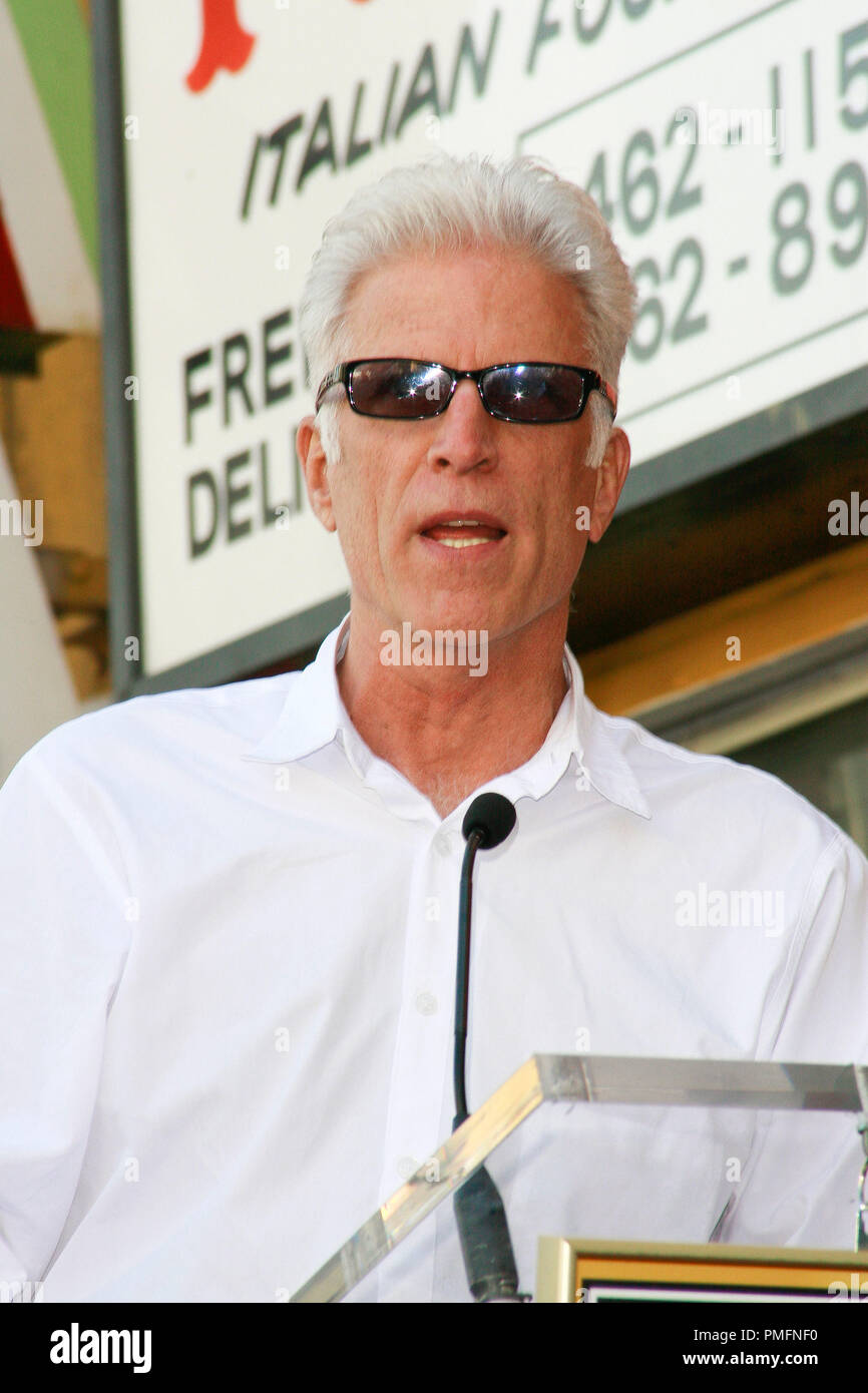 Ted Danson at the Hollywood Chamber of Commerce ceremony to honor Sam ...