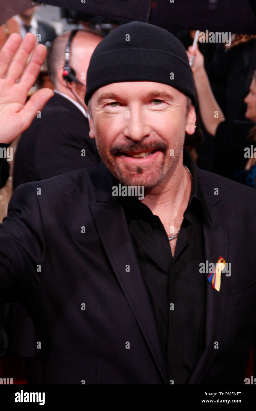 The Edge (U2) at "The 67th Annual Golden Globe Awards - Arrivals" held ...