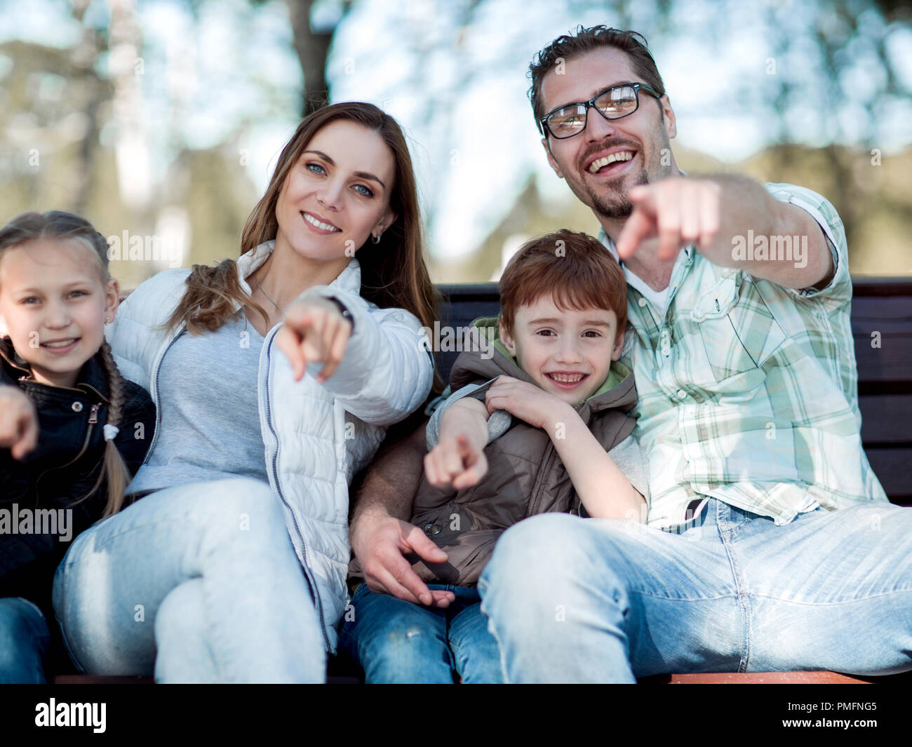 close up.happy family pointing at you Stock Photo - Alamy close up.happy family pointing at you Stock Photo - Alamy