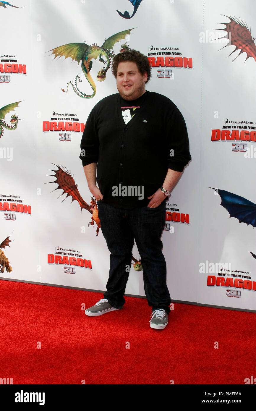 Jonah Hill at the Premiere of Dreamworks' "How to Train Your Dragon ...