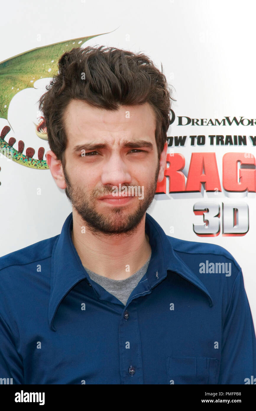 Jay Baruchel at the Premiere of Dreamworks' "How to Train Your Dragon ...