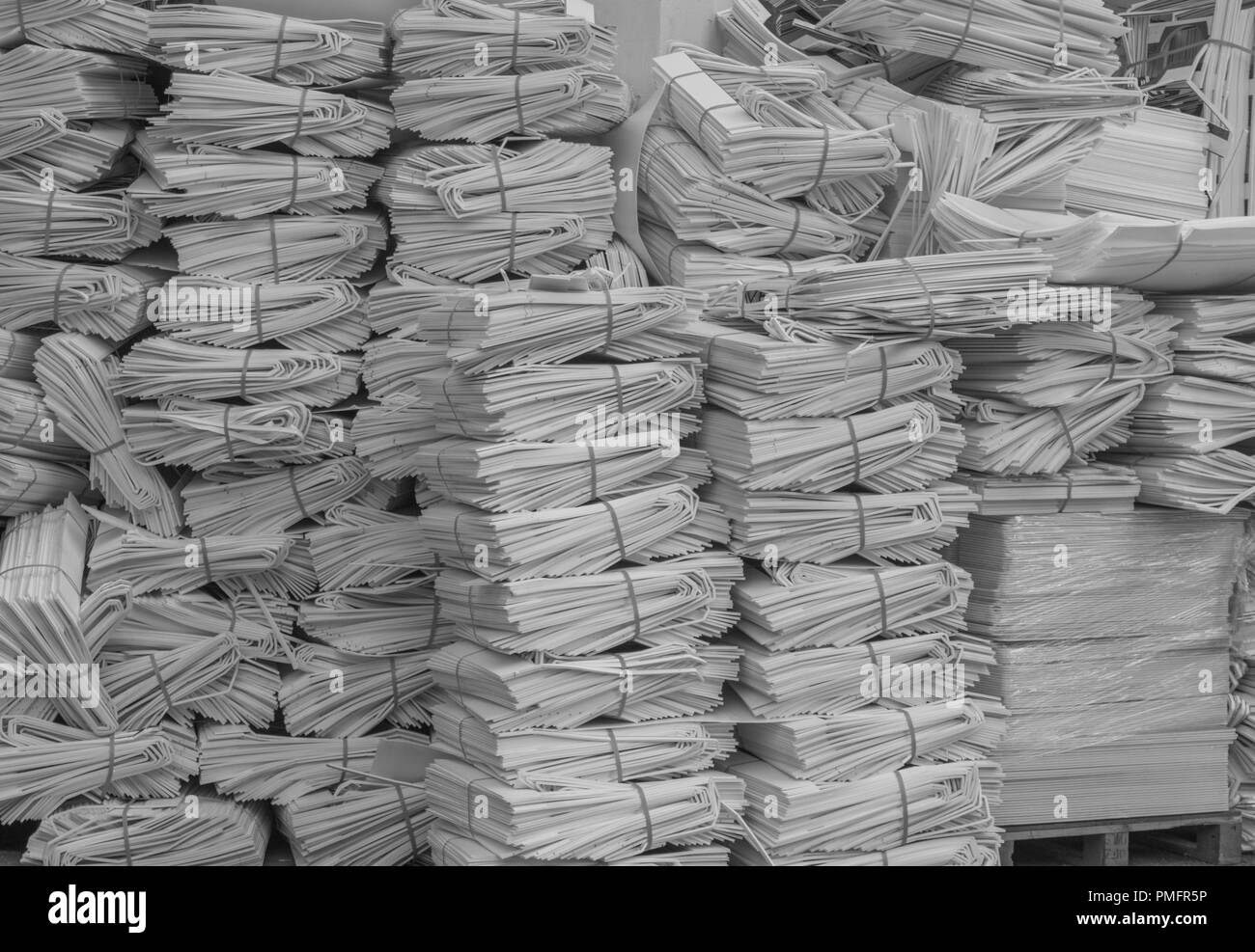 Mound of papers Black and White Stock Photos & Images - Alamy