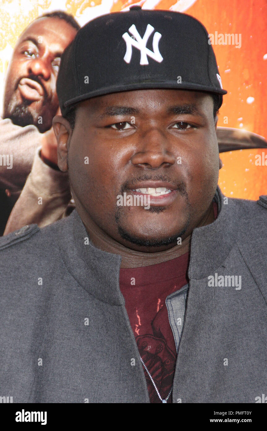 Quinton Aaron at the Los Angeles Premiere of THE LOSERS held at the ...