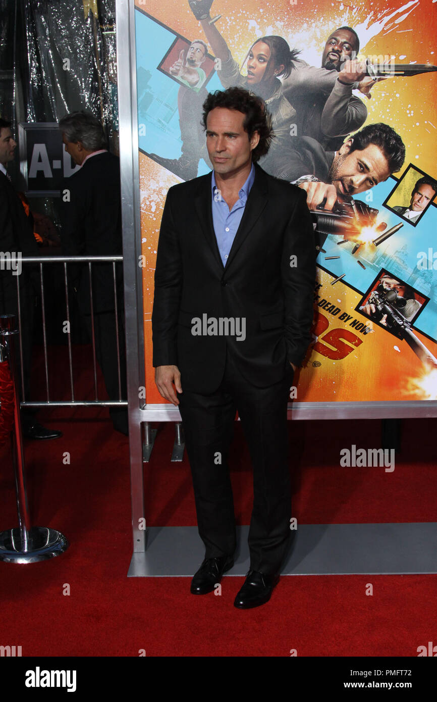 Jason Patric at the premiere of Warner Bros. Pictures "The Losers ...