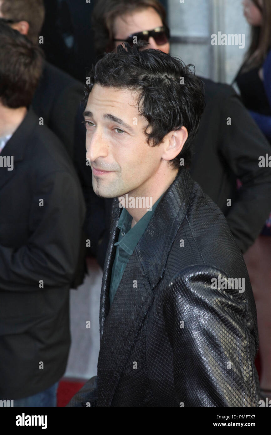 Adrien Brody at the World Premiere of Paramount Pictures and Marvel ...