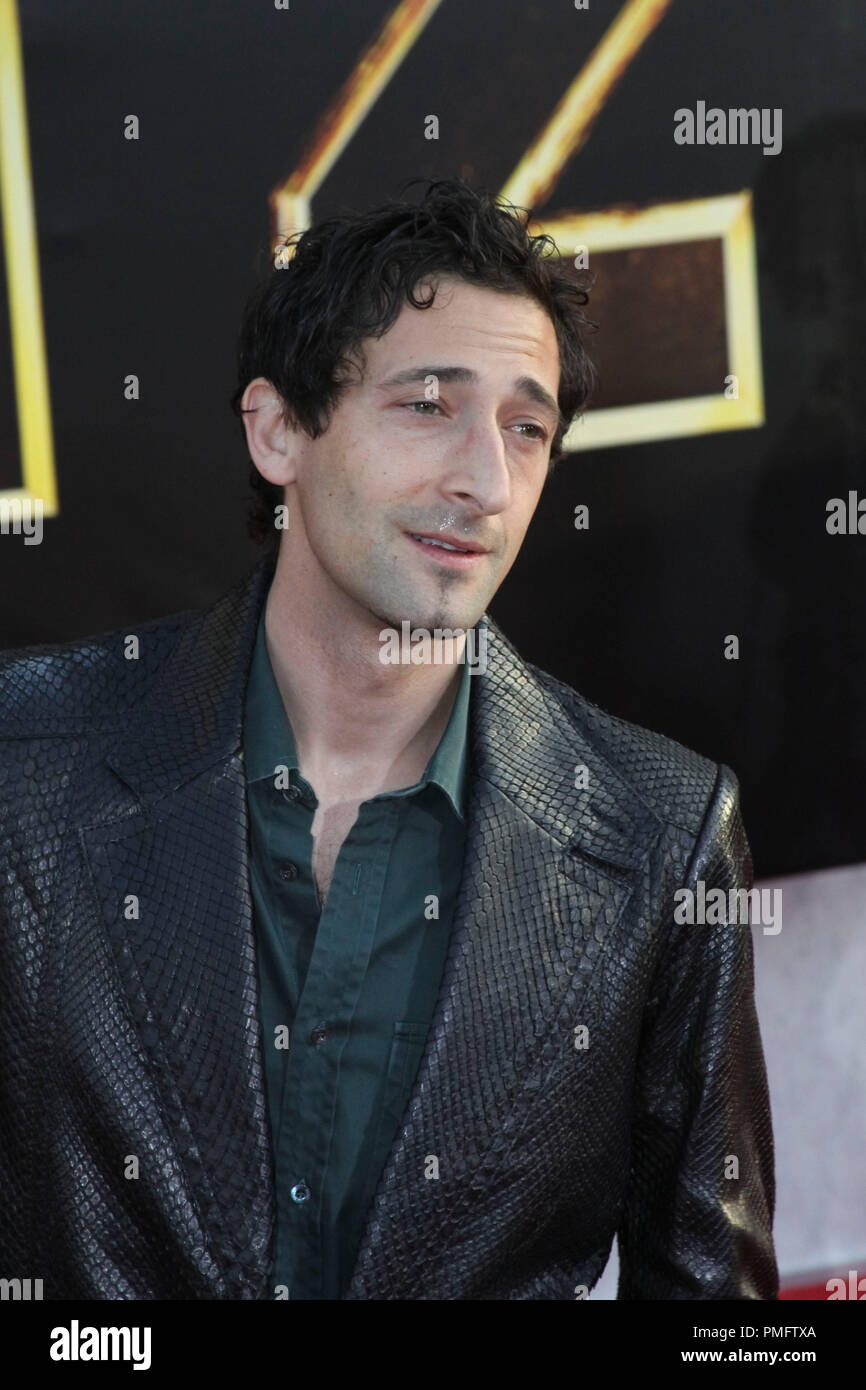 Adrien Brody at the World Premiere of Paramount Pictures and Marvel ...