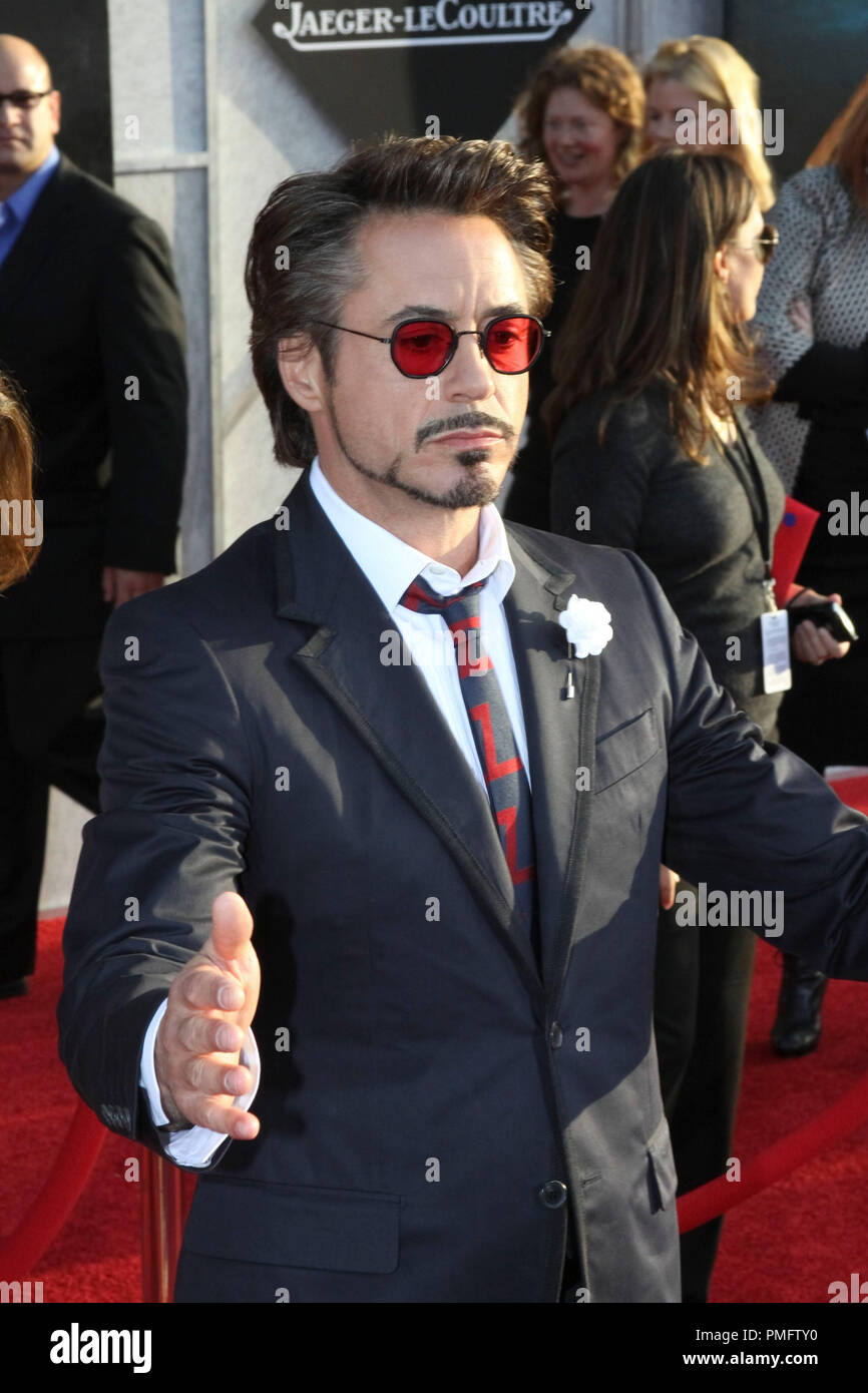 Robert Downey Jr. at the World Premiere of Paramount Pictures and ...