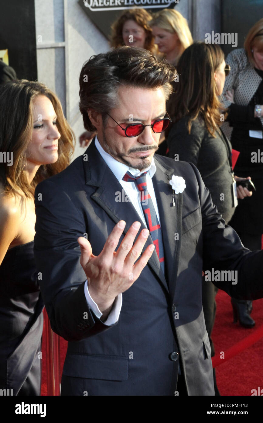 Robert Downey Jr. at the World Premiere of Paramount Pictures and ...