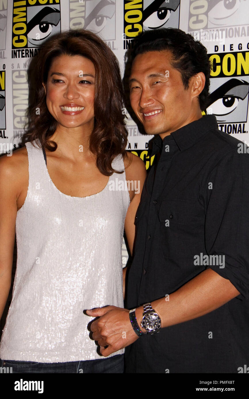 07/23/10 Daniel Dae Kim and Grace Park "Hawaii 5-0" Press Conference ...