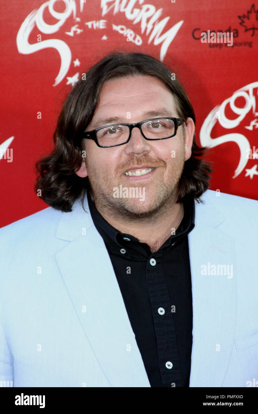 Nick Frost at the world premiere of Universal Pictures "Scott Pilgrim ...