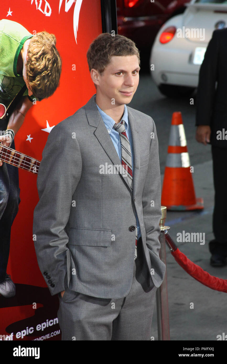 Michael Cera at the world premiere of Universal Pictures "Scott Pilgrim ...