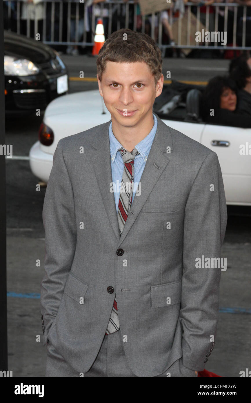 Michael Cera at the world premiere of Universal Pictures "Scott Pilgrim ...
