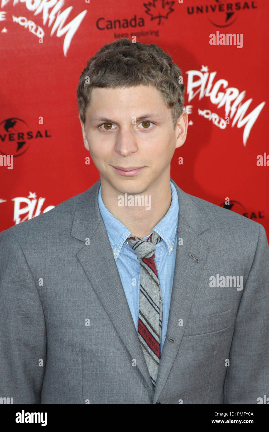 Michael Cera at the world premiere of Universal Pictures "Scott Pilgrim ...
