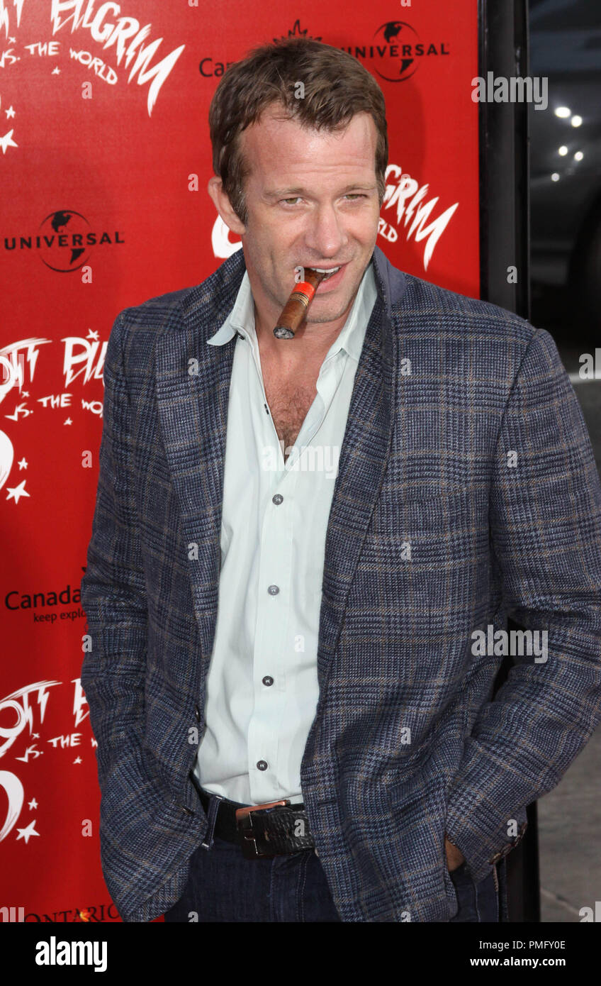 Thomas Jane at the world premiere of Universal Pictures "Scott Pilgrim ...