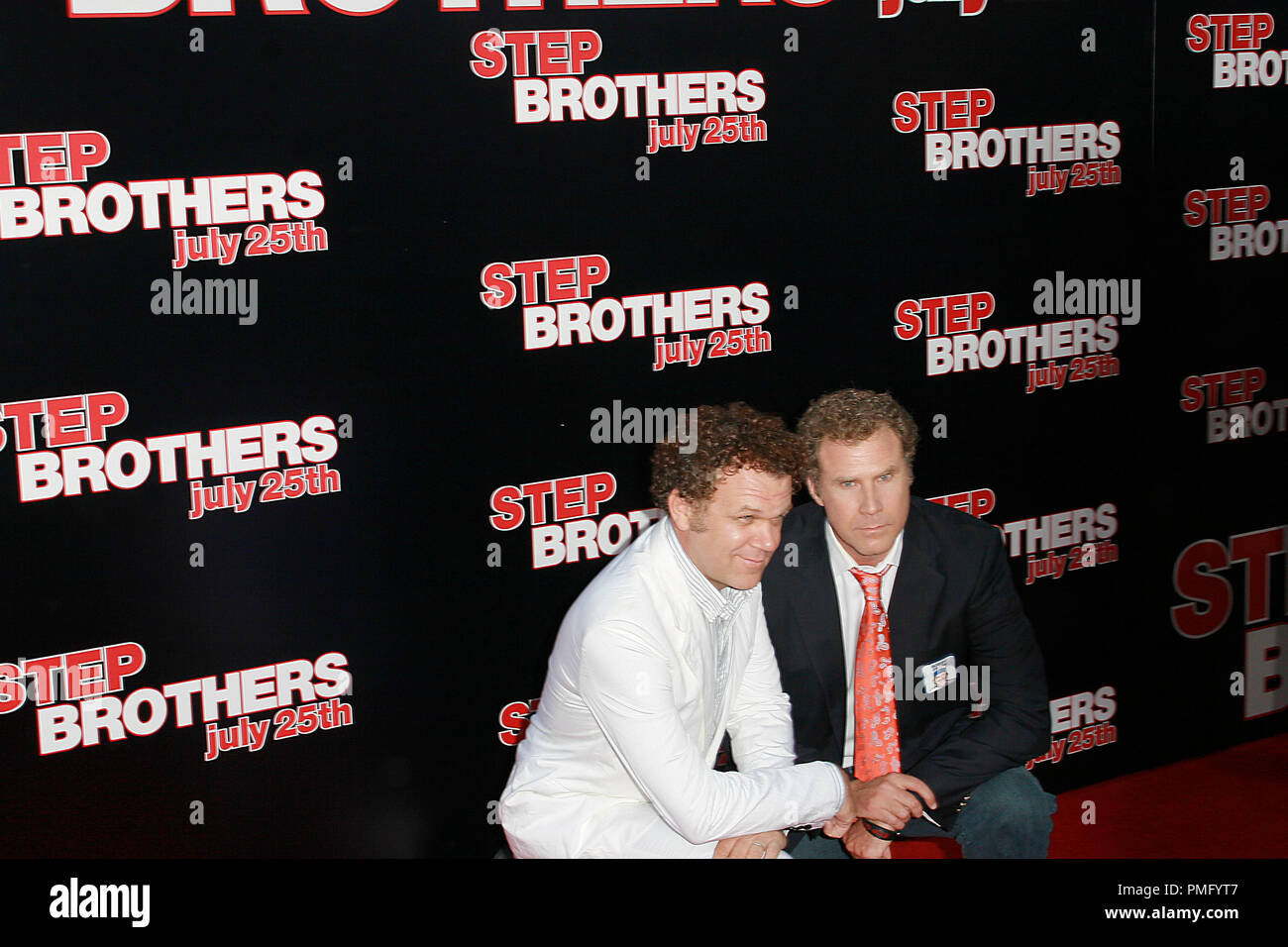 "Step Brothers" Premiere John C. Reilly, Will Ferrell 7-15-2008 / Mann ...