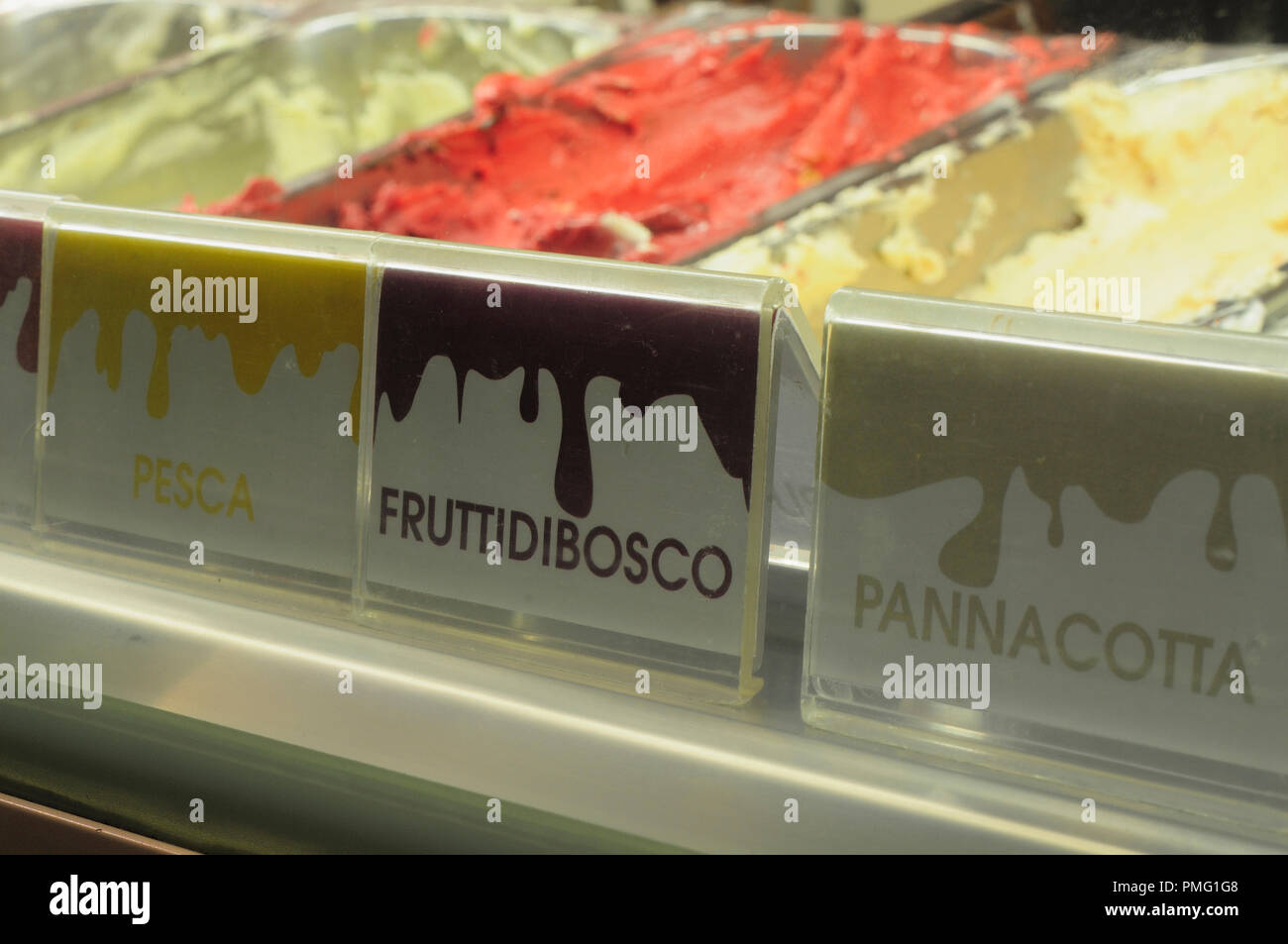 Venezia ice cream hi-res stock photography and images - Alamy