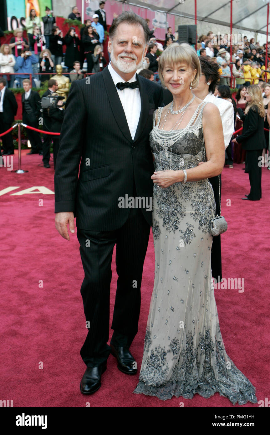 Director taylor hackford with his wife hi-res stock photography and ...