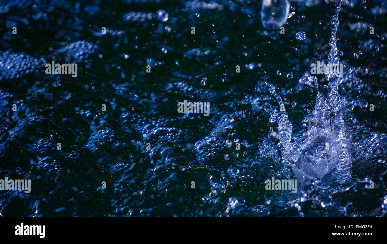 Big water splash Stock Photo - Alamy