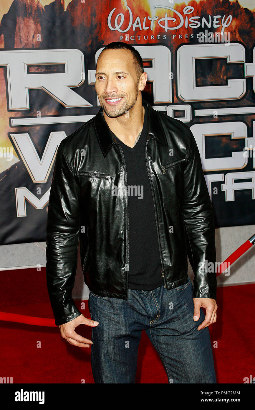 "Race to Witch Mountain" Premiere Dwayne Johnson 3-11-2009 / El ...