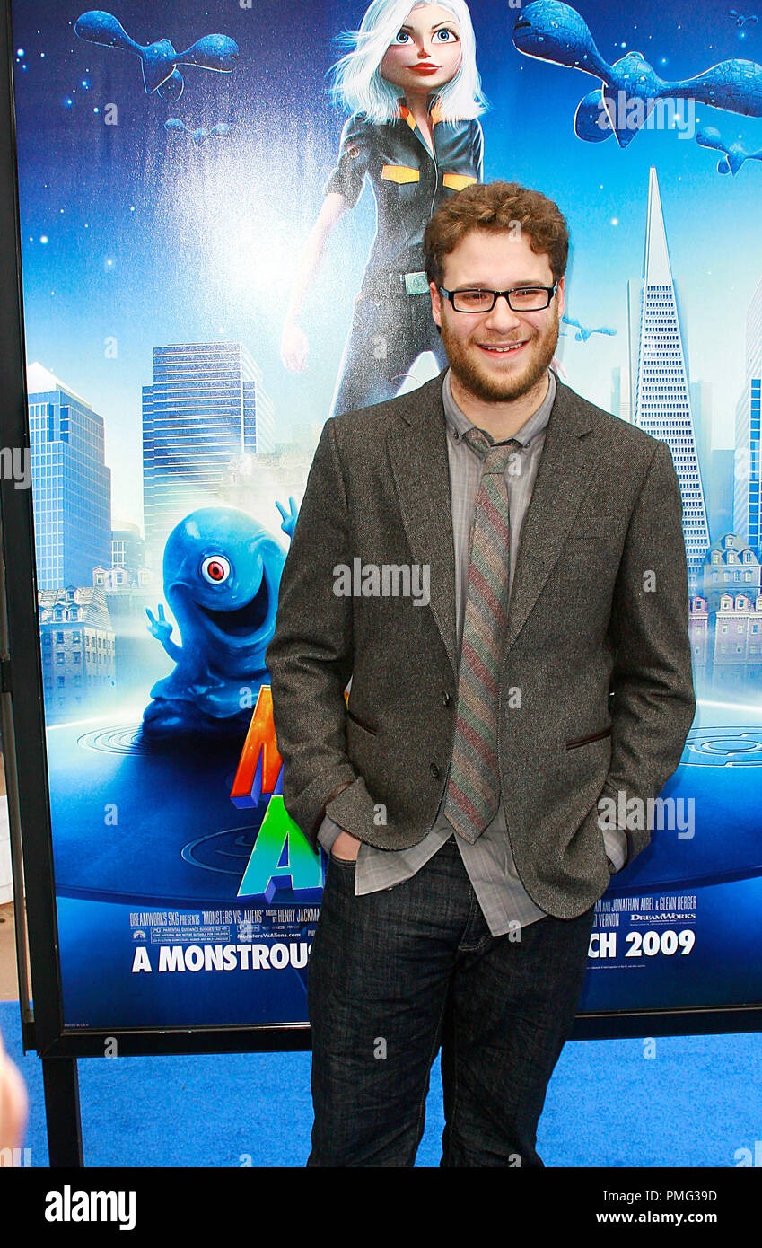 Seth Rogen at the Los Angeles Premiere of Dreamworks Animation's ...