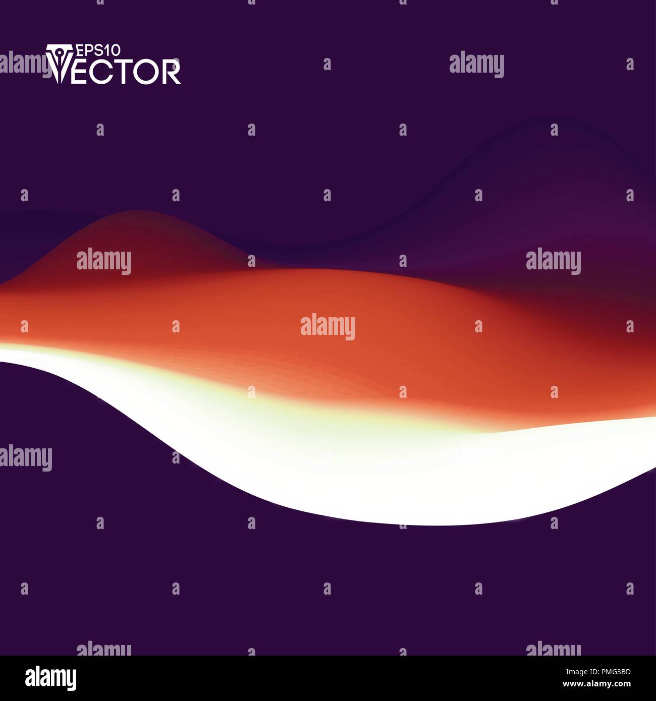 Vector landscape abstract gradient background. Color background texture ...